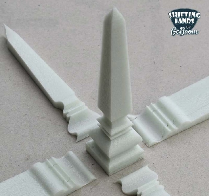 Set of Templates for Obelisks - CO060000 :: Shiftinglands Spain